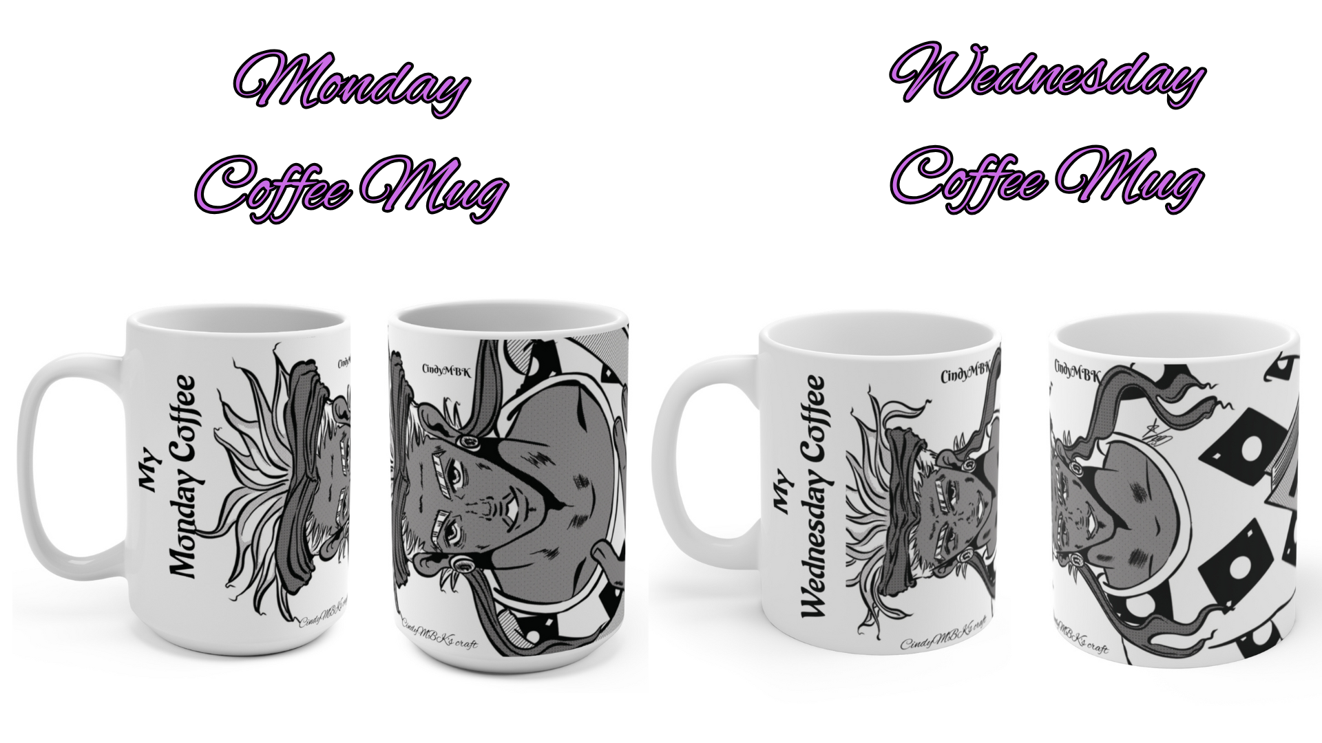 A Mug for Every Mood: The Days of the Week Mugs | CindyMBK